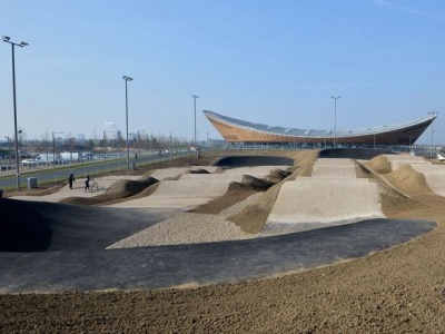 Olympic Park London | BMX Track Building By Clark & Kent