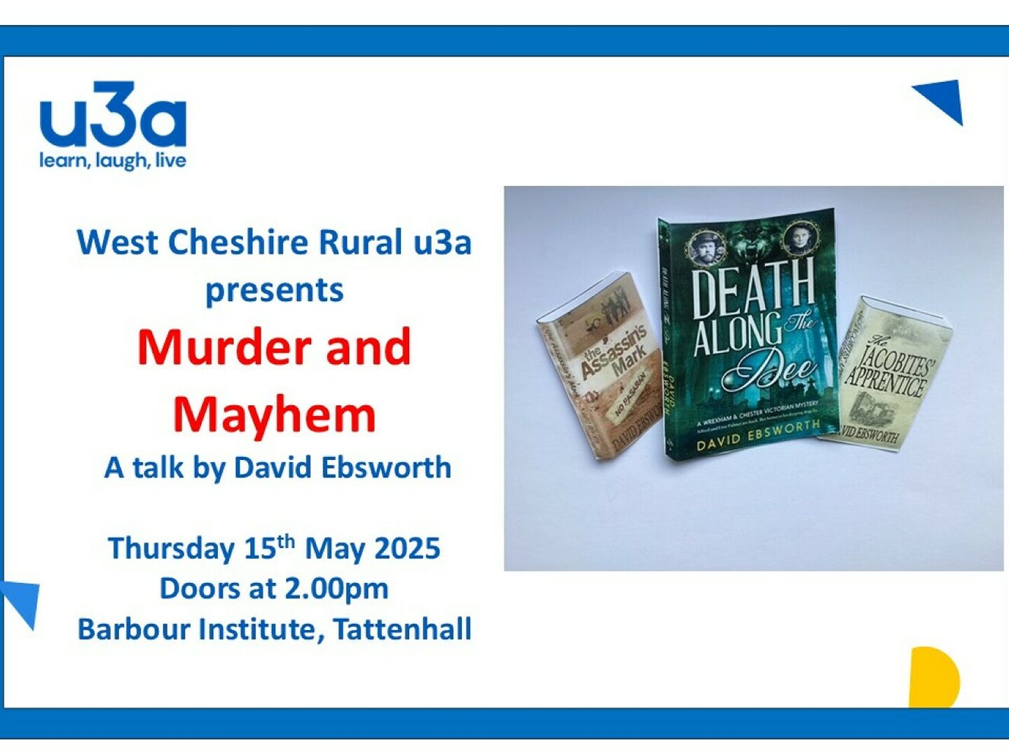 Malpas Online | U3A May 2025 Meeting