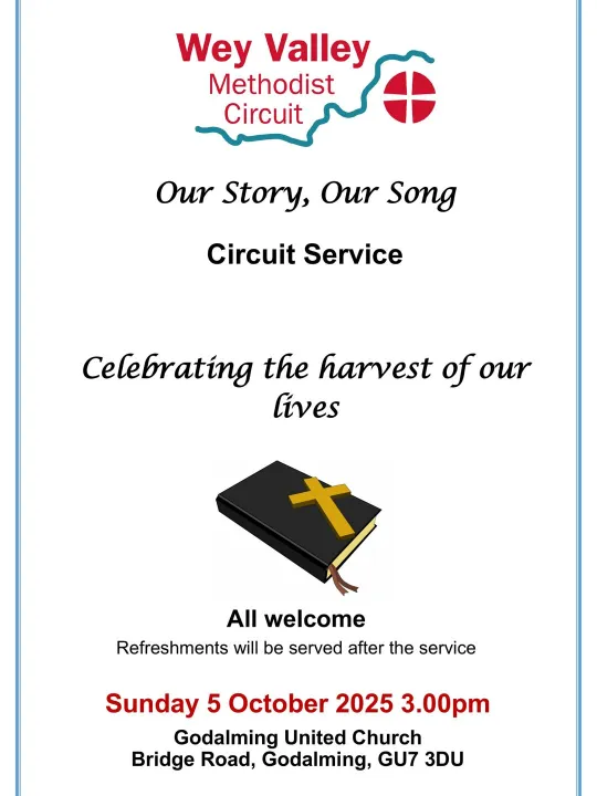 Wey Valley Methodist Circuit | Circuit Service, Sunday 5 October